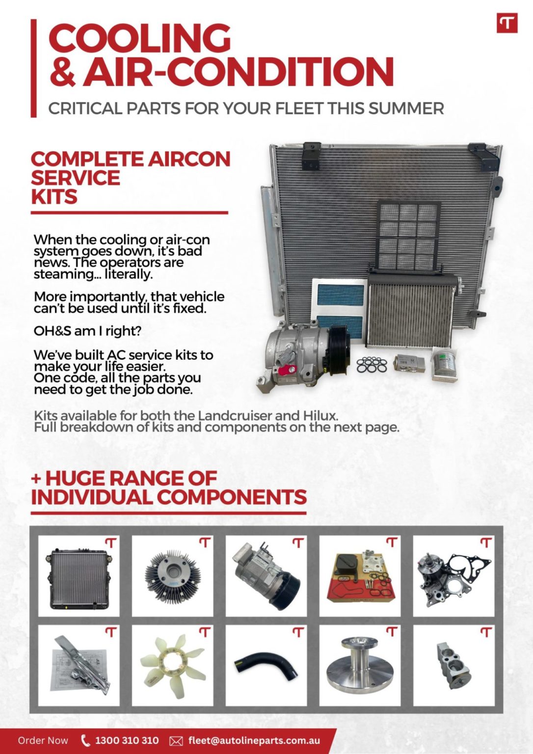 Air Condition Parts | Landcruiser & Hilux | Autoline